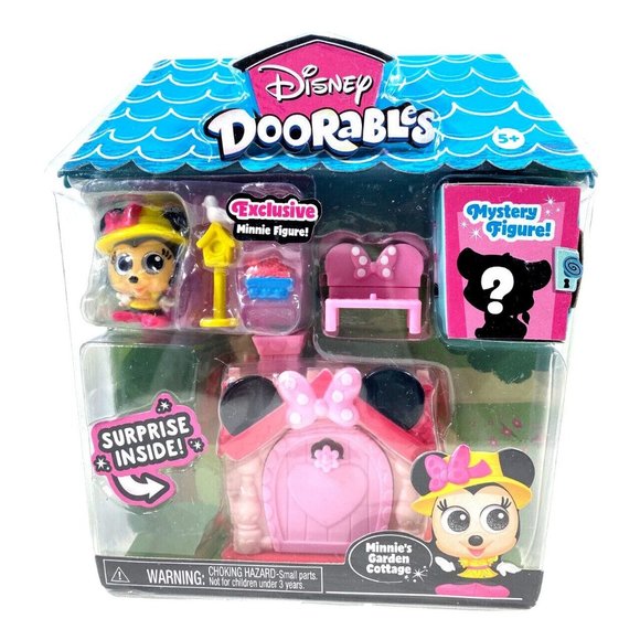 Disney | Toys | Disney Doorables Minnie Mouse Garden Cottage With ...